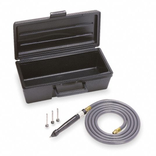 INGERSOLL RAND, 1/8 in NPT Inlet, 1.5 cfm, Engraving Pen Kit - 3Y478 ...