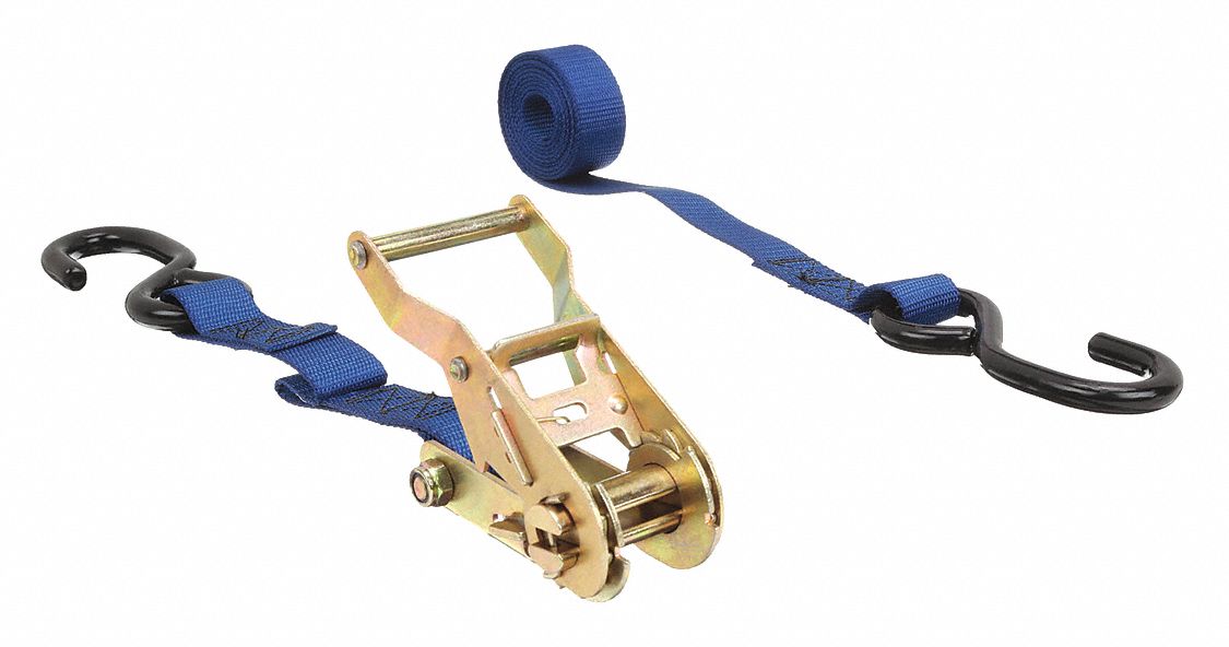 LIFT-ALL, 1 in Overall Wd, 6 ft Overall Lg, Motorcycle Tie Down Strap ...