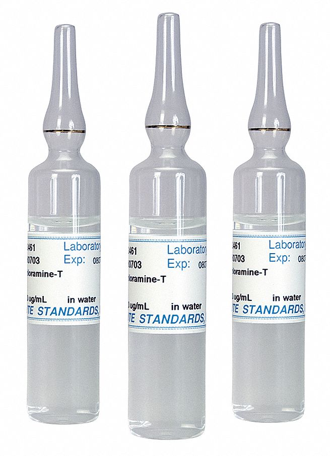 ACS, 20 mL, Chlorine Standard - 3YEA8|CL207 - Grainger