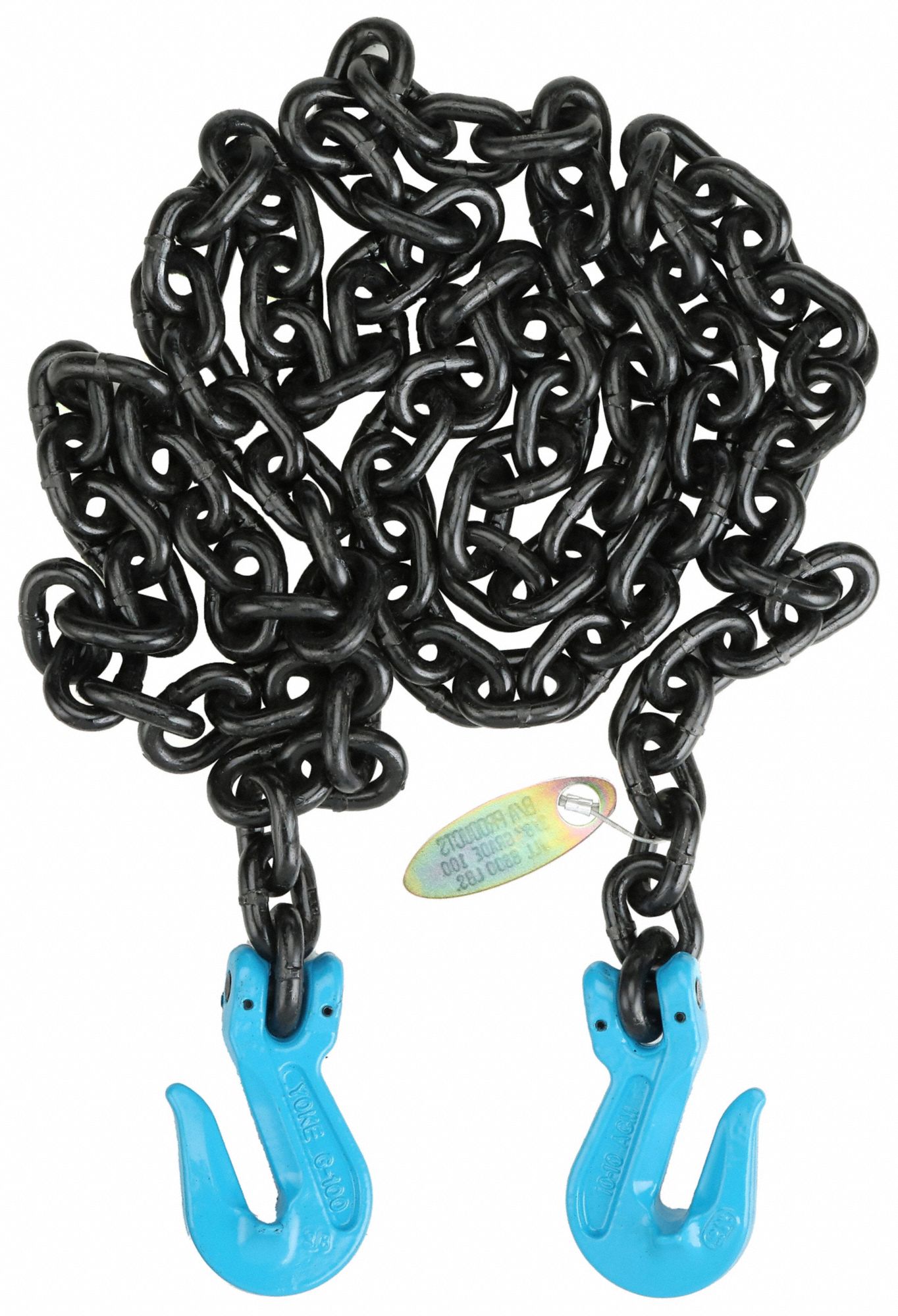 B/A PRODUCTS CO., 3/8 in Overall Hook Size, 100, Chain Slings - 3YGF8 ...