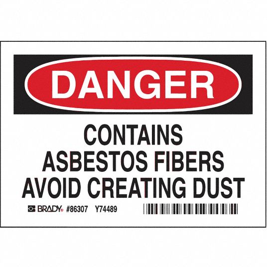 Polyester, Adhesive Sign Mounting, Label - 3YGT1|86307 - Grainger
