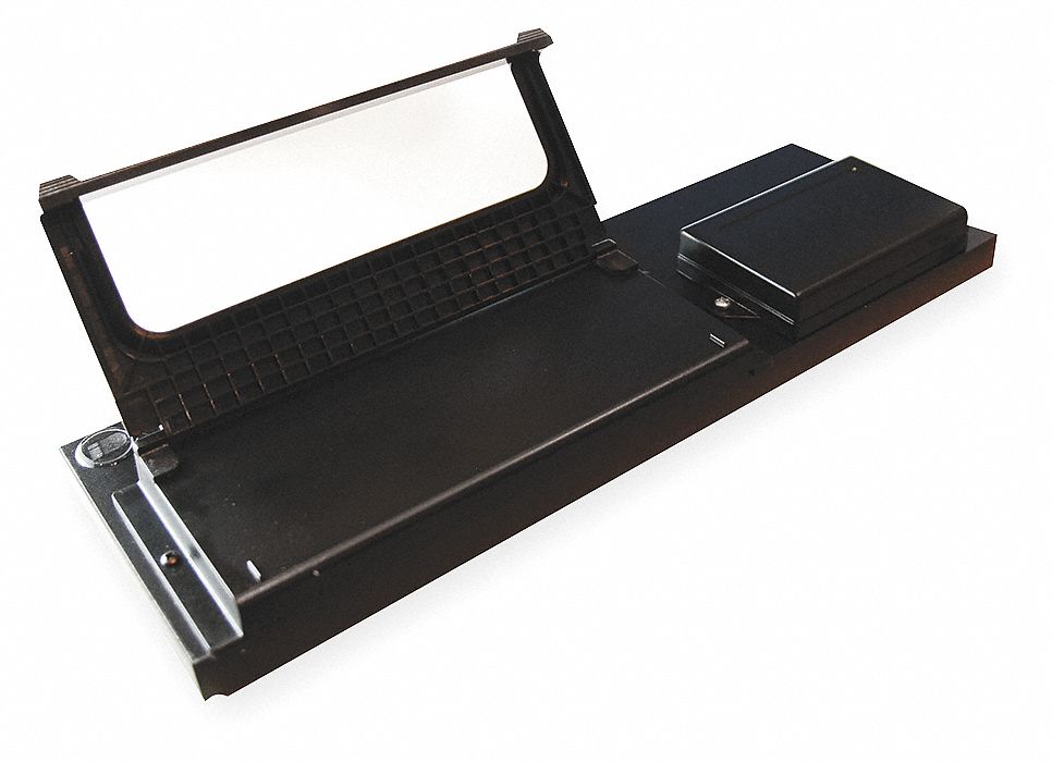 CORTECH, Black, 17 in Lg, Fingerprint Station - 3YMG9|CT39 - Grainger