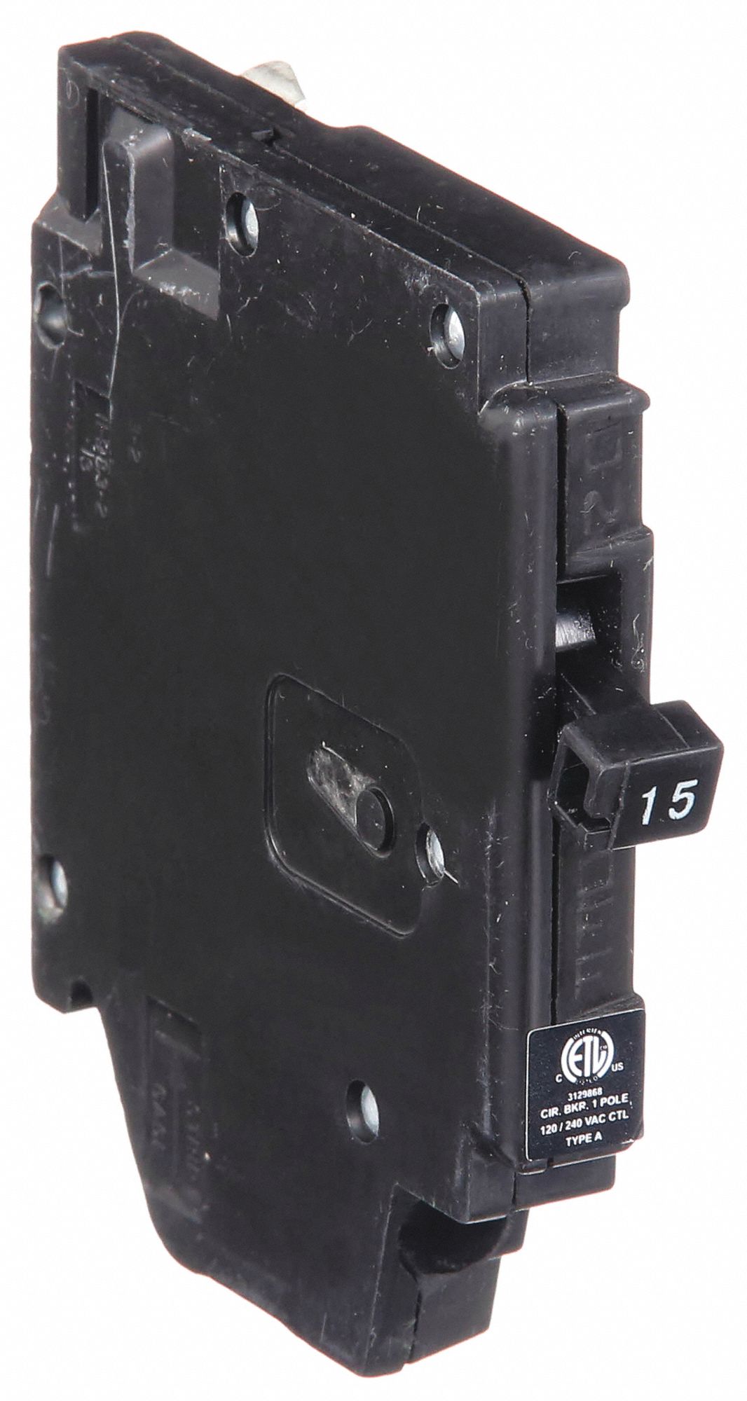 15 A Amps, 120V AC, Miniature Circuit Breaker - 3YMN3|UBITBA115R - Grainger