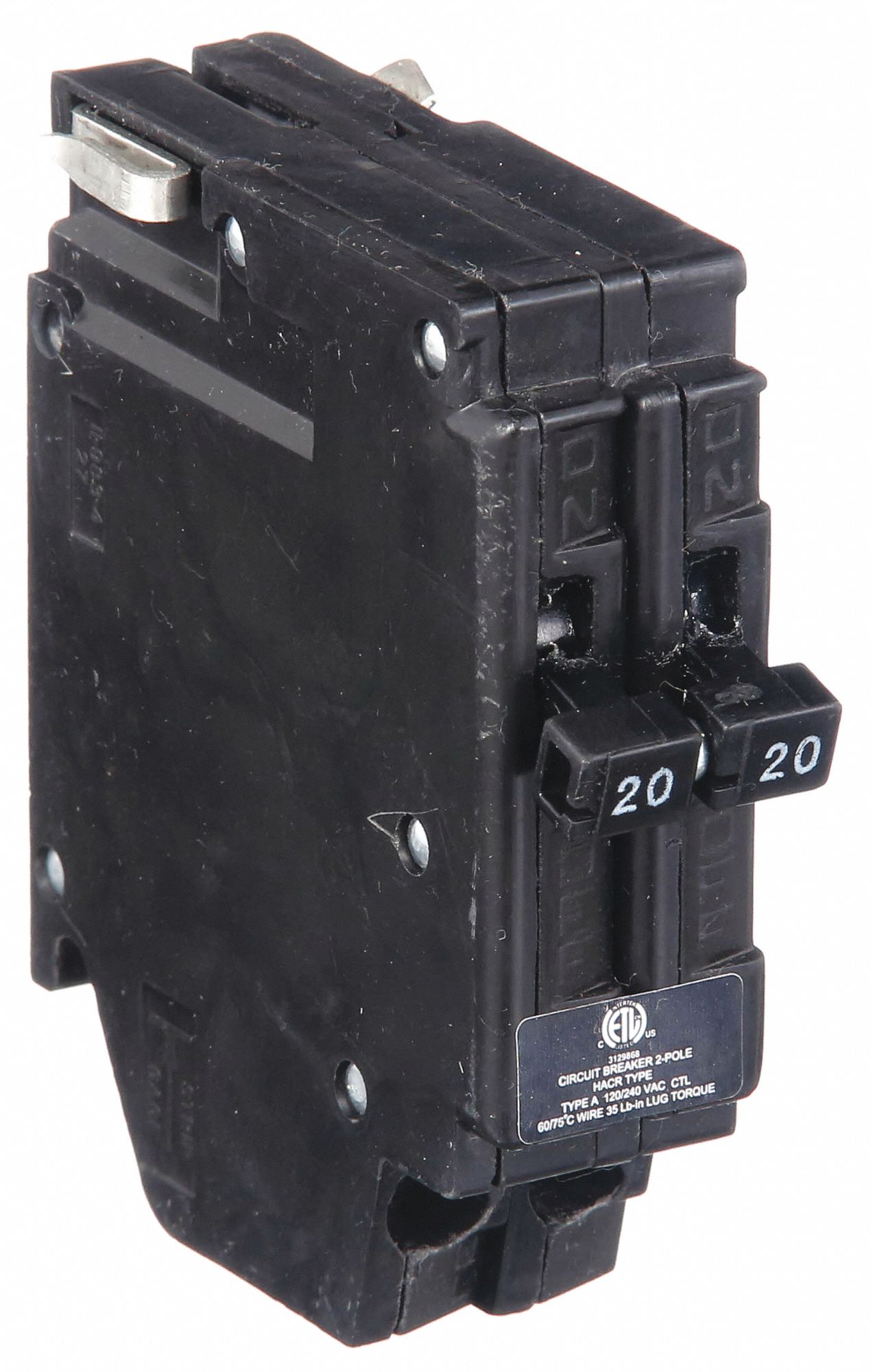 20 A Amps, 120/240V AC, Miniature Circuit Breaker - 3YMN7|UBITBA220 ...