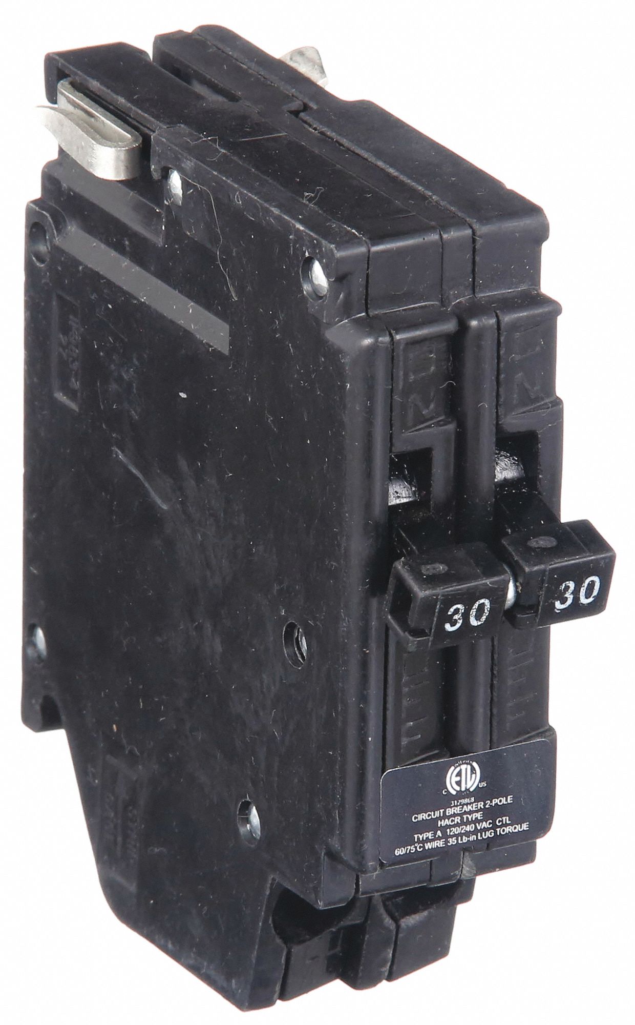 30 A Amps, 120/240V AC, Miniature Circuit Breaker - 3YMN8|UBITBA230 ...