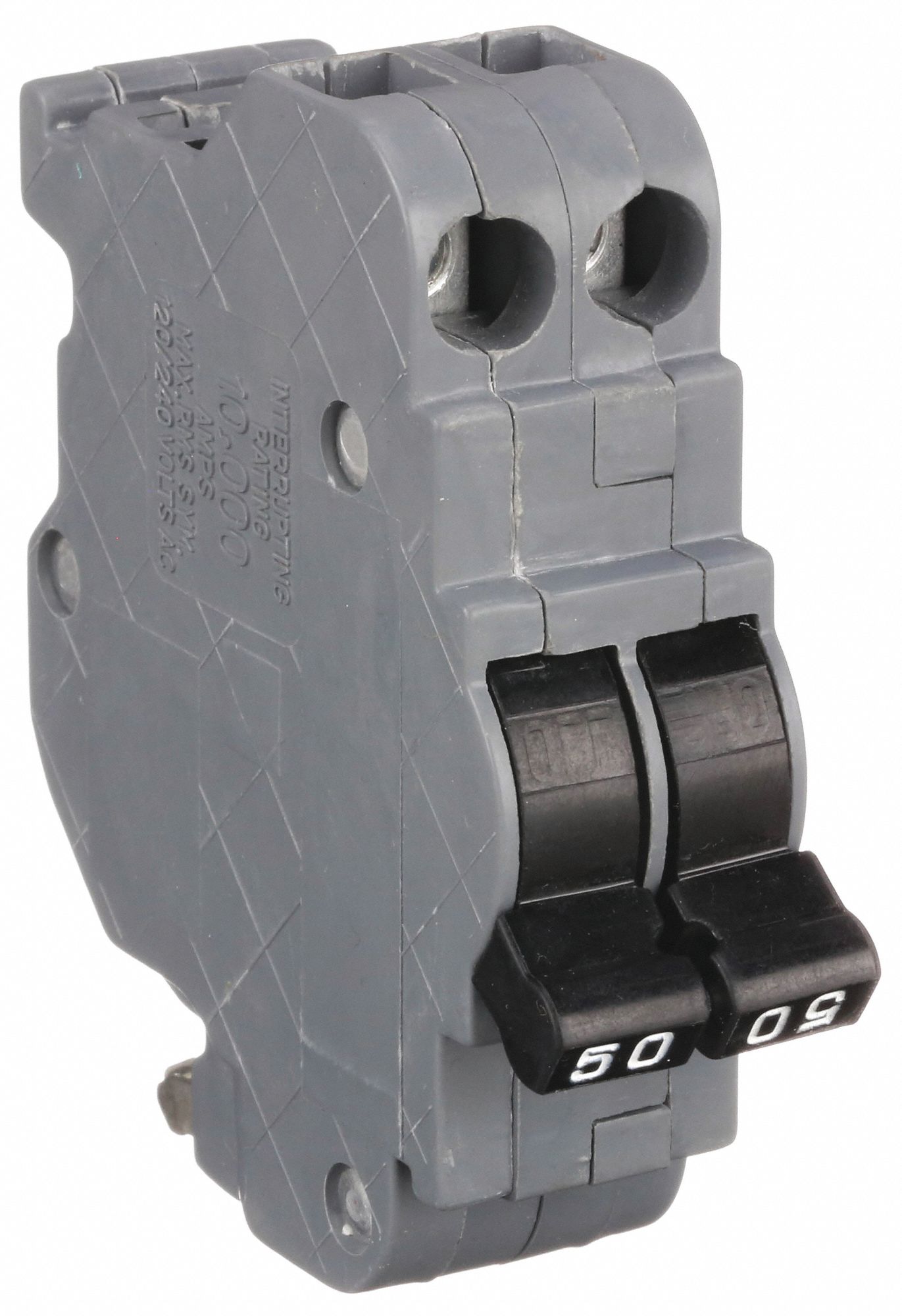 FEDERAL PACIFIC CIRCUIT BREAKER,TYPE UBIF,2POLE,50A - Miniature Circuit ...