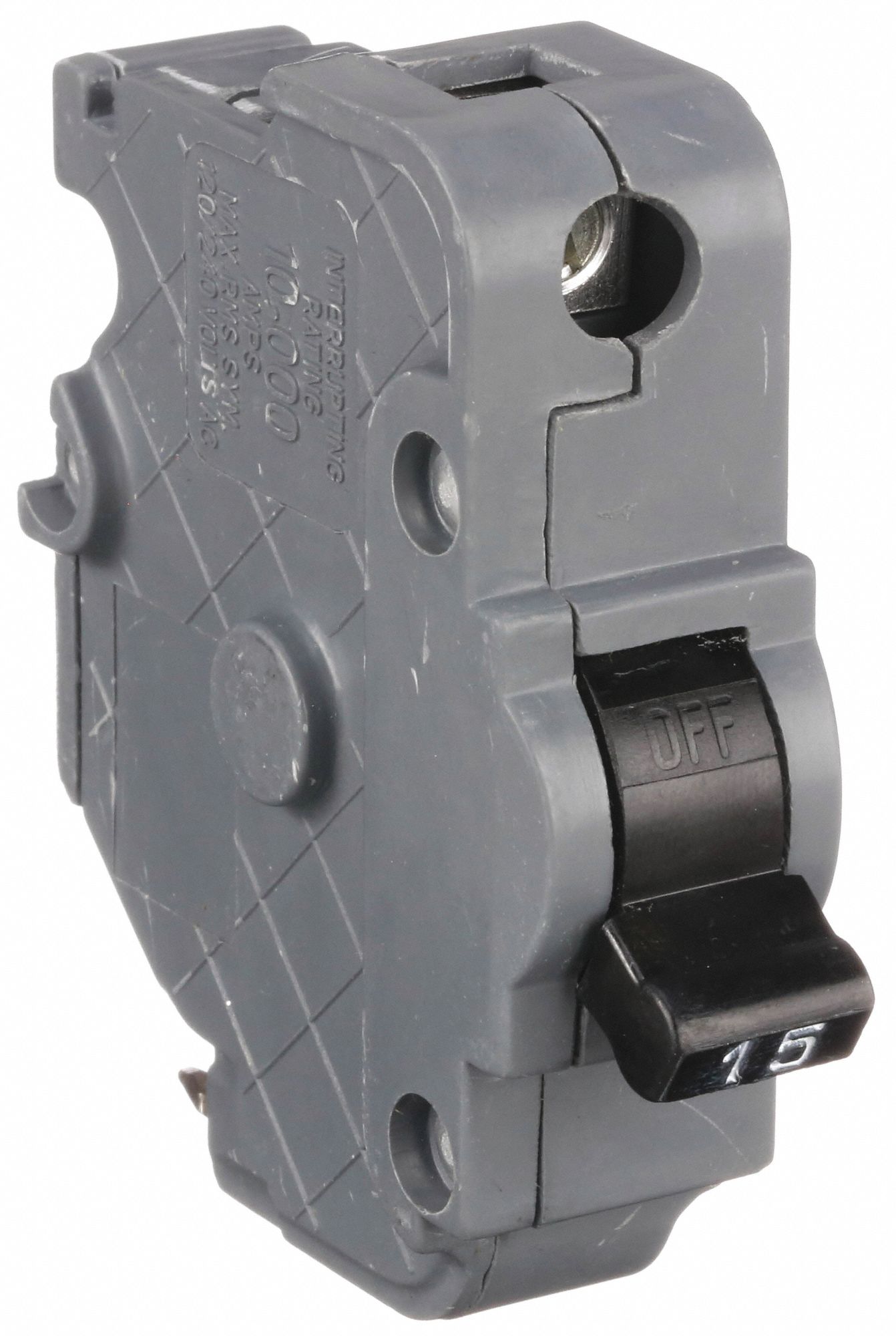 15 A Amps, 120V AC, Miniature Circuit Breaker - 3YMP9|UBIF15N - Grainger