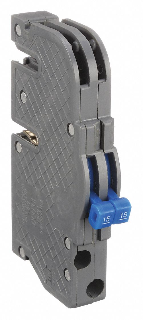 15/15 A Amps, 120V AC, Miniature Circuit Breaker - 3YMW9|UBIZ1515 - Grainger