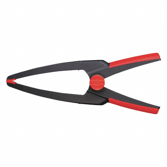 BESSEY, Needle-Nose/Non Marring/Soft Jaw Tip, Plastic, Spring Clamp ...