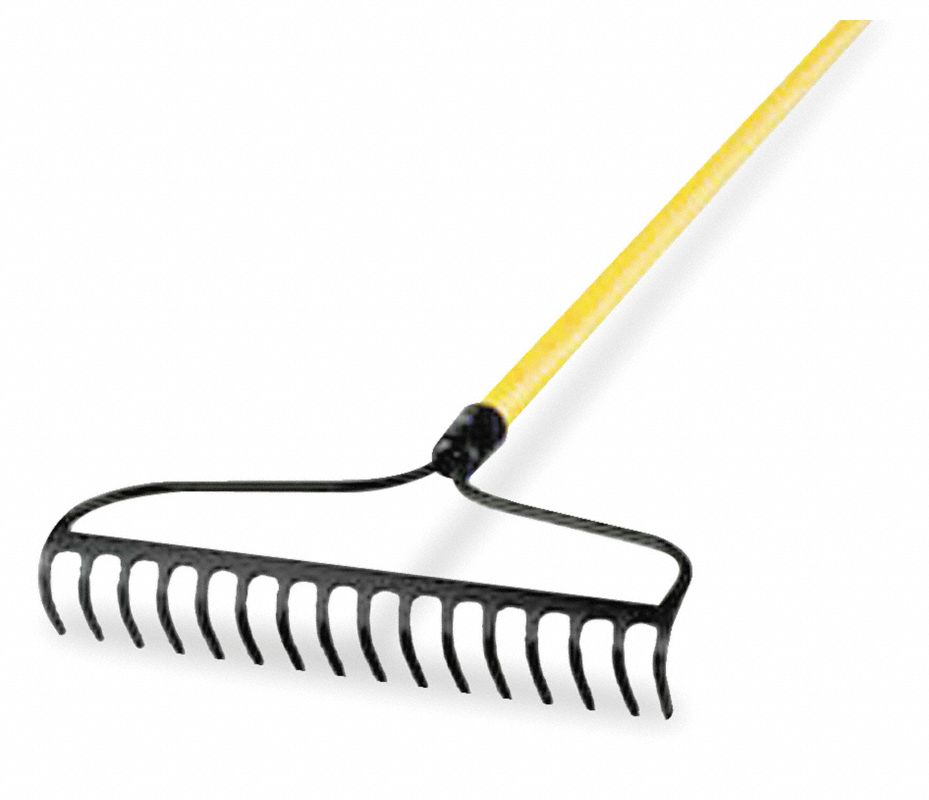 WESTWARD Rastrillo p/Tierra,16 pulg.,Acero - Rastrillos para Jardín y ...