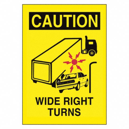 Vinyl, Adhesive Sign Mounting, Sign - 3YUH7|63204 - Grainger