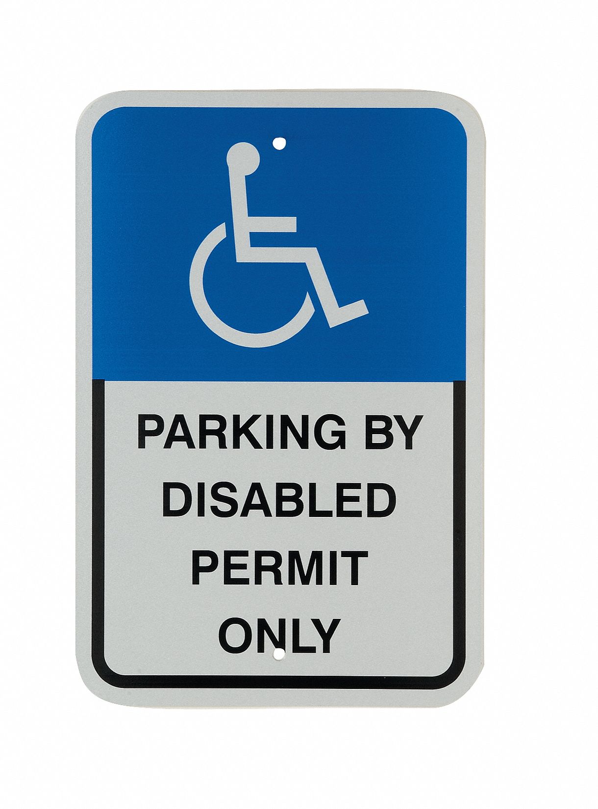 Handicap Parking Sign, Retroreflective Grade High Intensity Prismatic ...