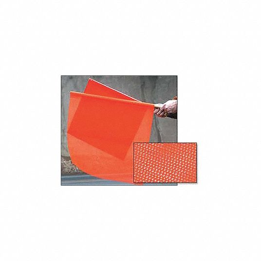 Handheld Warning Flag - Grainger