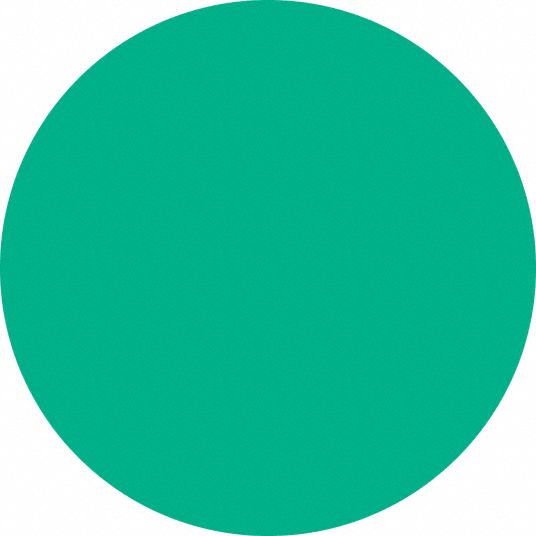 1 1/2 in Wd, 1 in Ht, Green Dot Label - 3YYT3|PLD-64 - Grainger