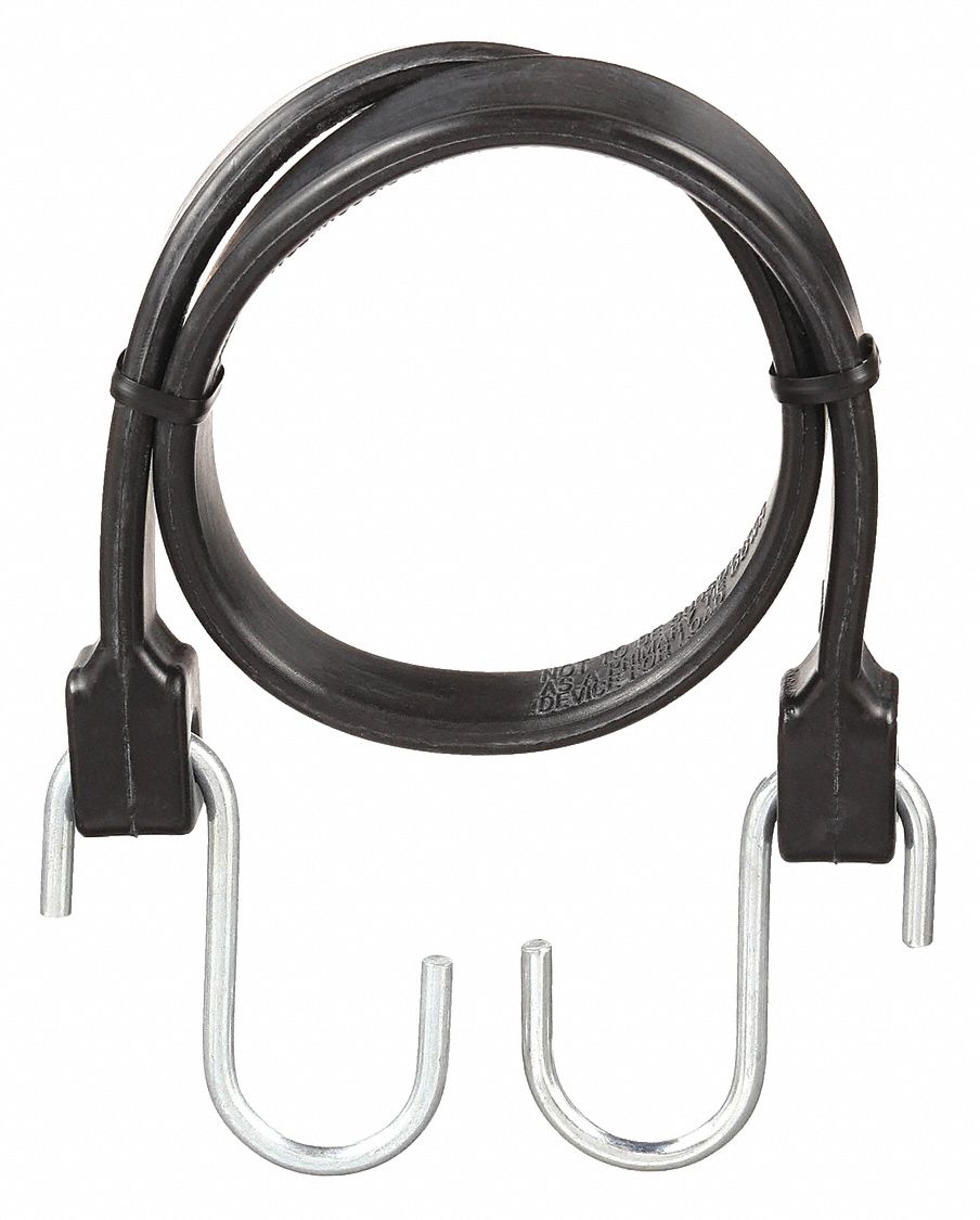 S-Hook, 2 1/2 in Hook Lg, Bungee Strap - 3YZE3|06224-10 - Grainger
