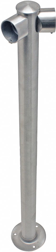 TENSABARRIER, Rigid Barrier Angle Post, 36 in Overall Ht, Rigid Barrier ...