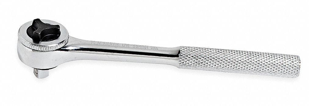 Hand Ratchet, Round, Reversing Yes, Steel - Grainger