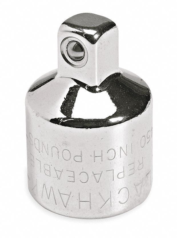 Socket Adapter, Output Drive Size 1/2 in - Grainger