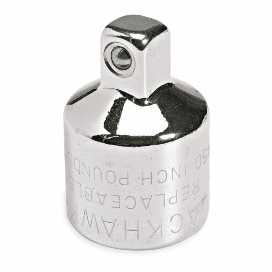 Socket Adapter, Output Drive Size 1/2 in - Grainger