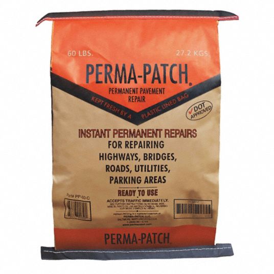 PERMA-PATCH, PP-60-C, Limestone Asphalt Mix, Cold Patch - 3ZC17|PP-60-C ...