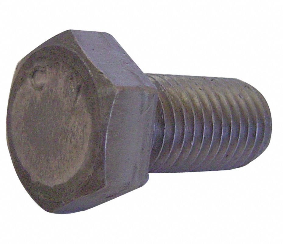 CLAVOS NACIONALES Tornillo Cabeza Hexagonal Grado 2 Longitud de 1", Acabado Galvanizado ...