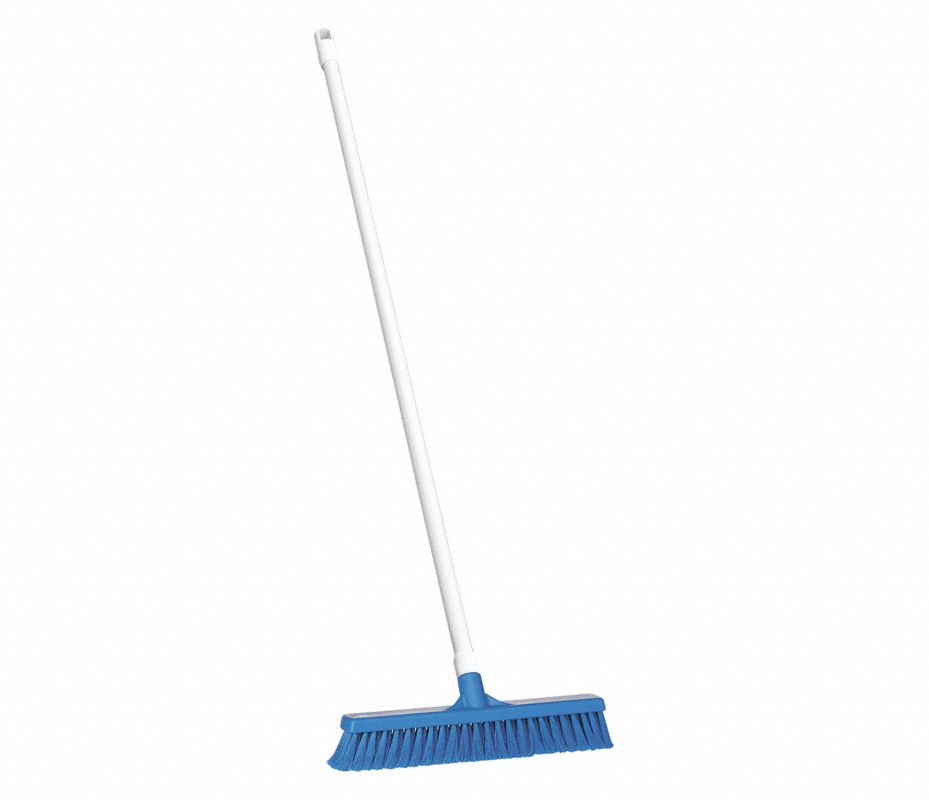 VIKAN Escoba de Empuje, Polipropileno, Múltiples Superficies, 16", 2 ...