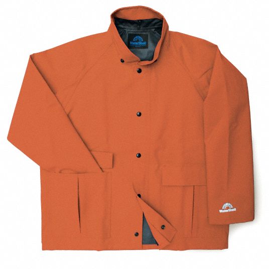 S, Orange, Rain Jacket - 3ZGE4|3ZGE4 - Grainger