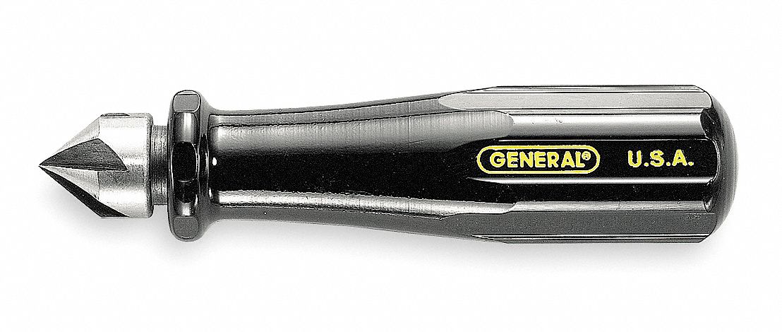 GENERAL, Copper/Iron Pipe/Plastic/Sheet Metal, 3/4 in Max Pipe Size ...