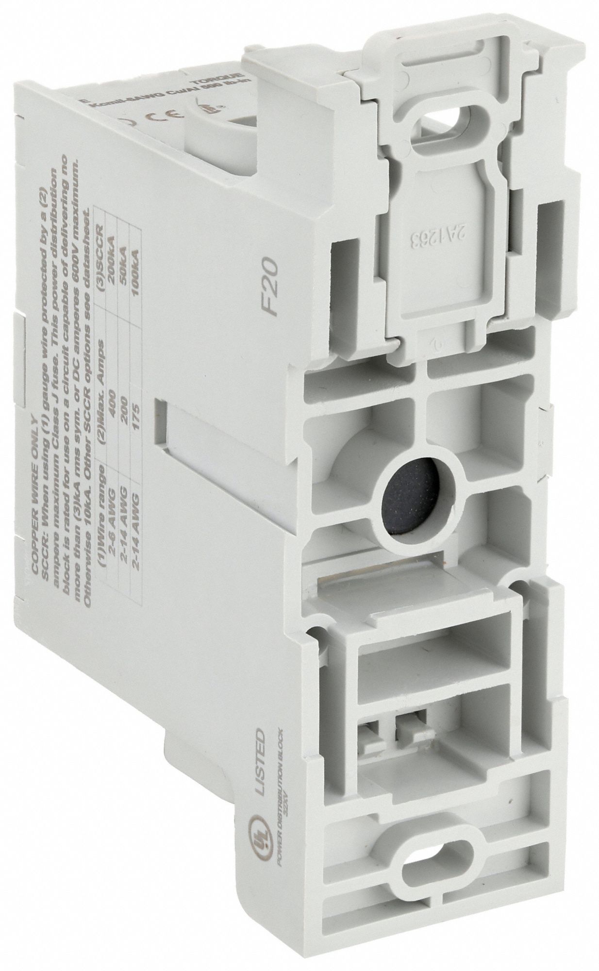 BUSSMANN Power Distribution Block: 1 Poles, Surface Mount - 3ZJA5|PDBFS330 - Grainger