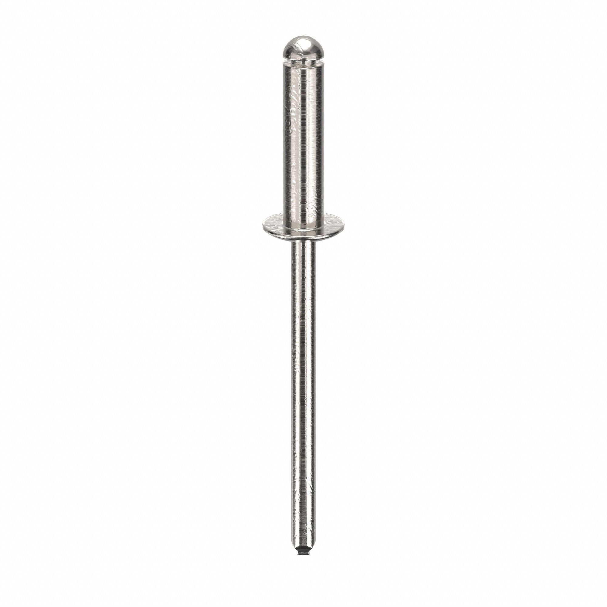 Inch, 1 19/32 in Overall Lg, Blind Rivet,1.596" L,0.122" dia,PK500 ...