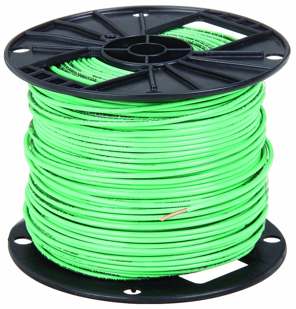 SOUTHWIRE 12 AWG Wire Size 1 Conductors Building Wire 4W197