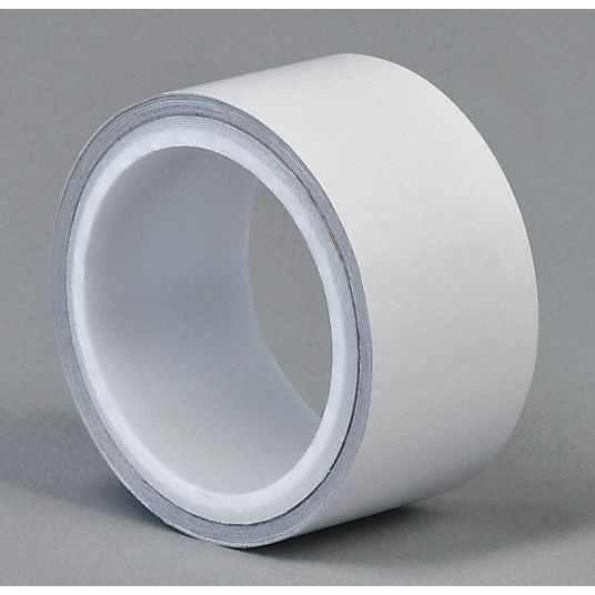 3M Metalized Film Tape, White, 1In x 5Yd - 15C483|850 - Grainger