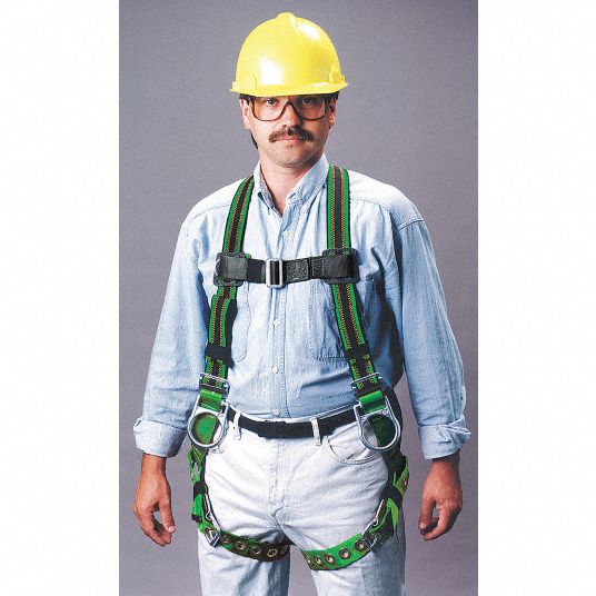 HONEYWELL MILLER, Positioning, Vest Harness, Full Body Harness - 3ZL75 ...