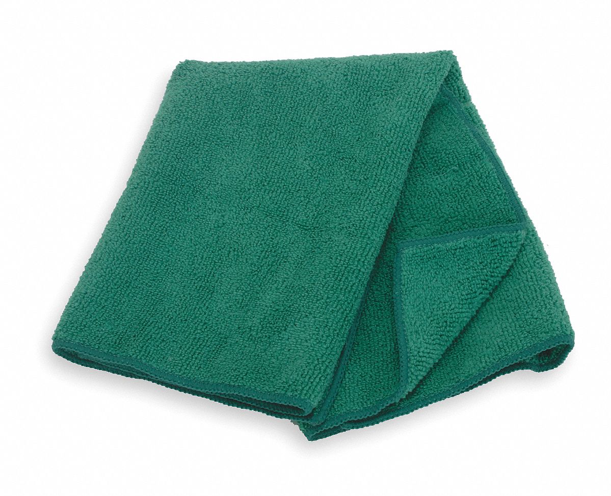 Microfiber Cloth, PK 12 - Grainger