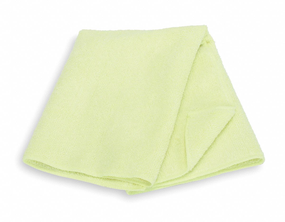 Microfiber Cloth, PK 12 - Grainger