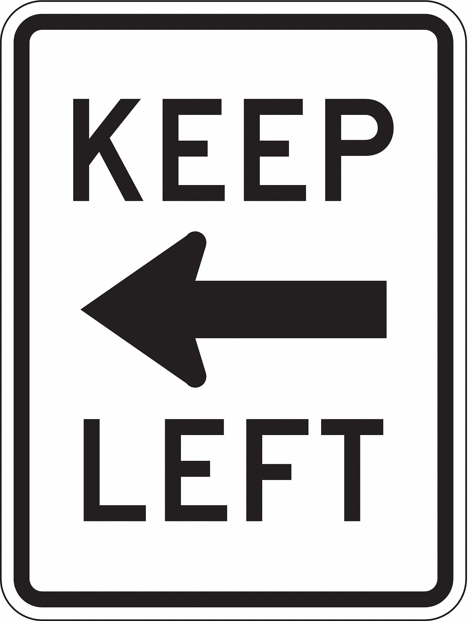 24 in x 18 in Nominal Sign Size, Aluminum, Traffic Sign - 3ZTH4|R4-8A ...