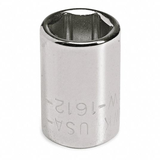 Socket,Deep,1/4 Dr,11mm,12 Pt - Grainger