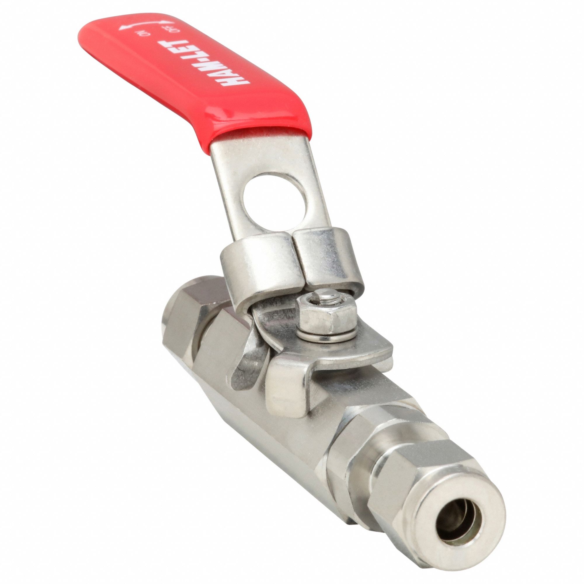 HAM-LET, 1/4 in, 316 Stainless Steel, Manual Two-Way Ball Valve - 3ZVP7 ...