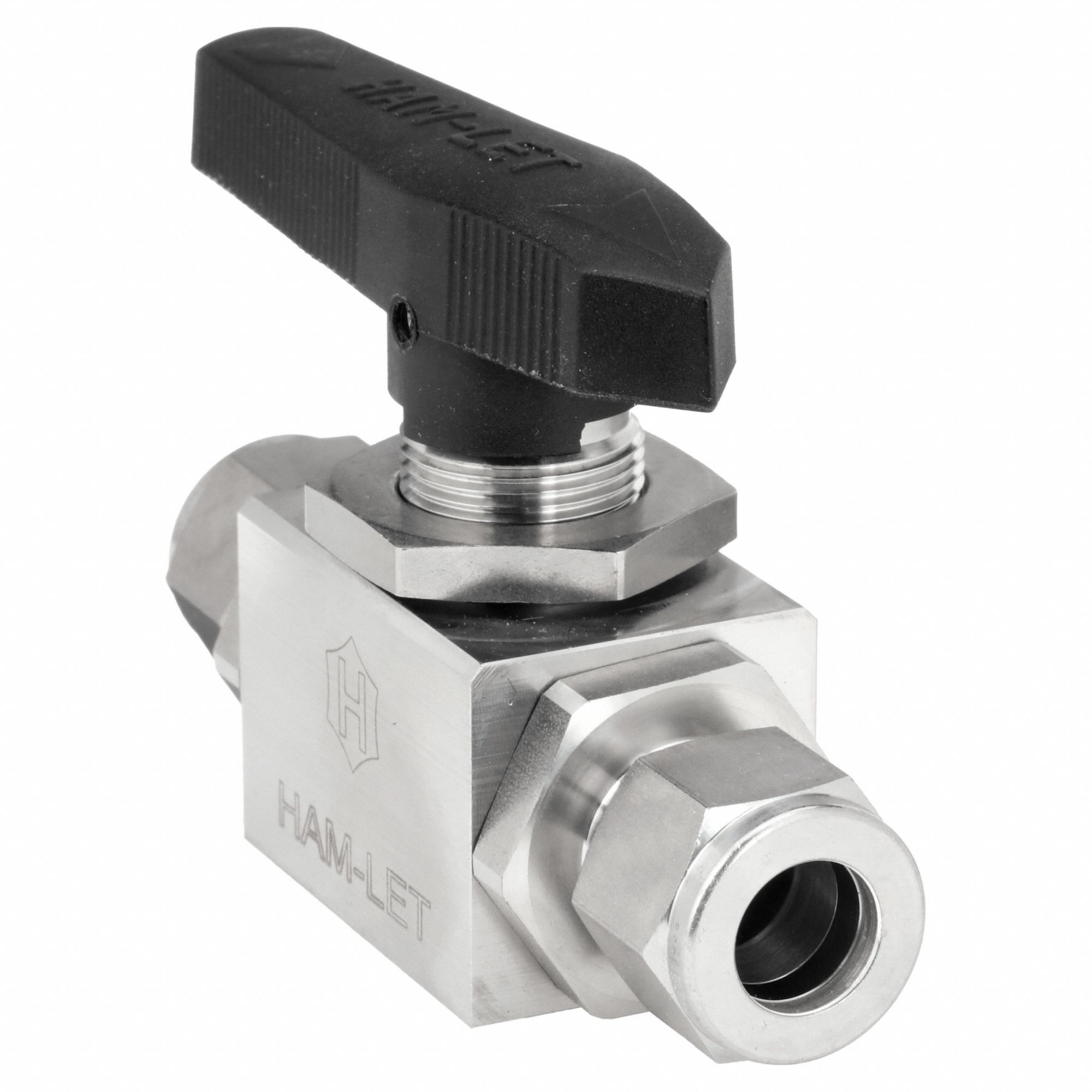 HAM-LET, 1/2 in, 316 Stainless Steel, Manual Two-Way Ball Valve - 3ZVT5 ...