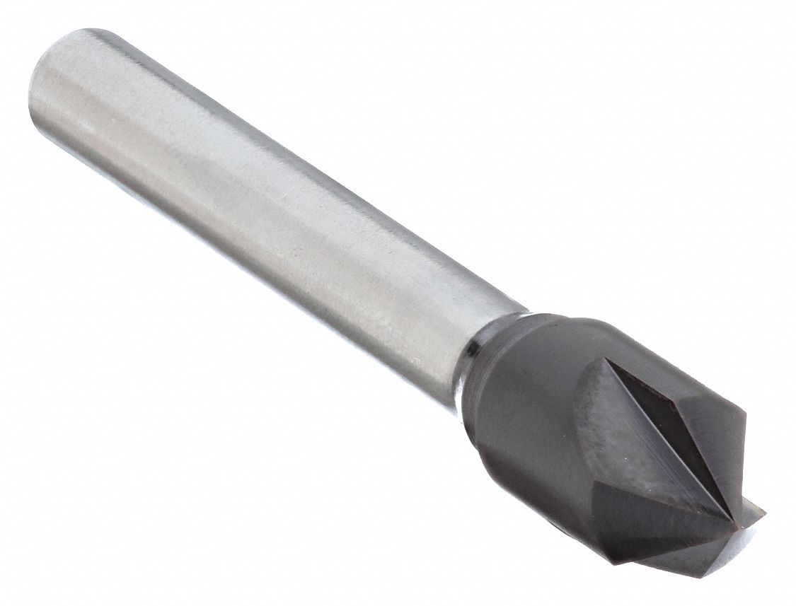 KEO, 1/2 in Body Dia., 1/4 in Shank Dia., Countersink - 3ZYK5|55754 ...