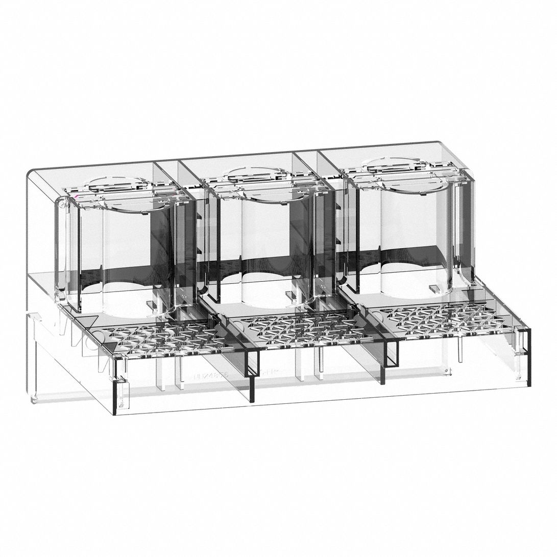 SCHNEIDER, Terminal Shroud, LA9G3703, Terminal Shroud - 811U41|LA9G3703 ...