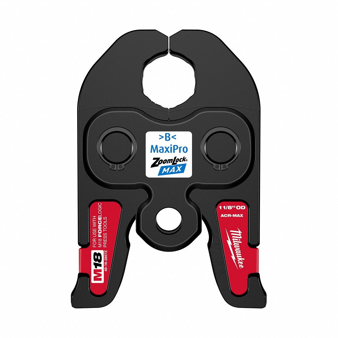 MILWAUKEE, 1 1/8 in Pipe, Forged Steel, Press Jaw - 832EE0|49-16-2657Z ...