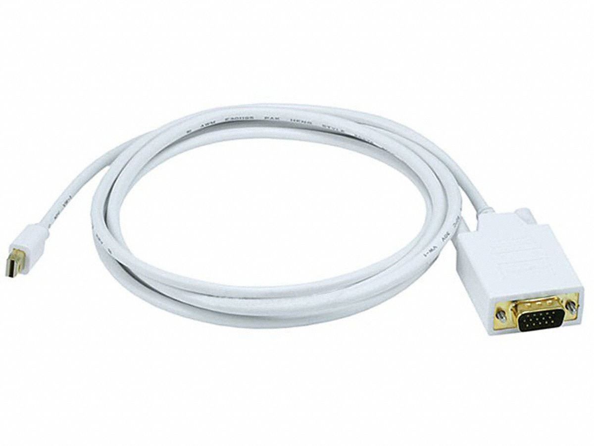 MONOPRICE, Mini DisplayPort Male to VGA Male Connection, 6 ft Cable Lg ...