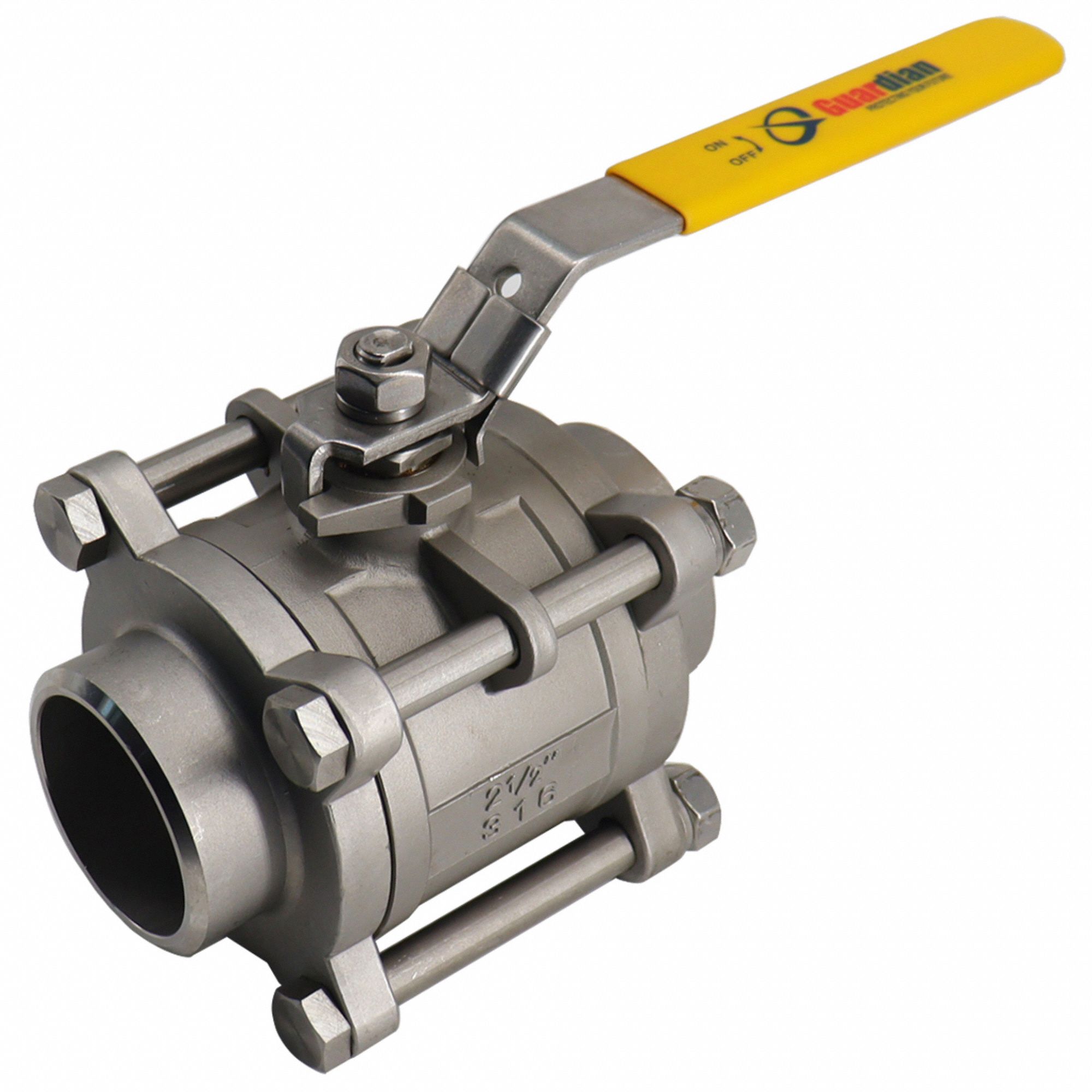 GRAINGER APPROVED Ball Valve: 4 in Pipe Size, 4 in Tube Size, Full ...