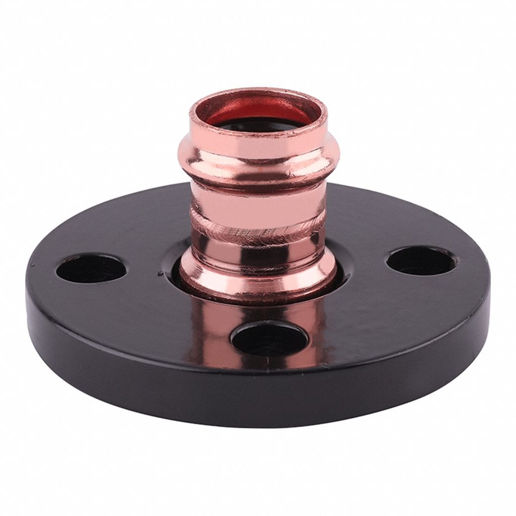 Copper/Iron, Press-Fit x Flange, Adapter Flange - 816ZD8|816ZD8 - Grainger