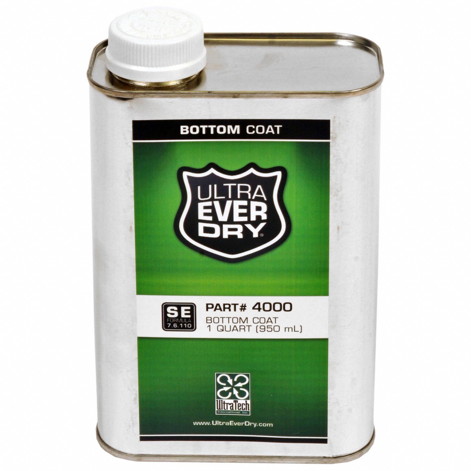 ULTRATECH, Exterior/Interior, Acrylic, Ever Dry Bottom Coat Quart ...