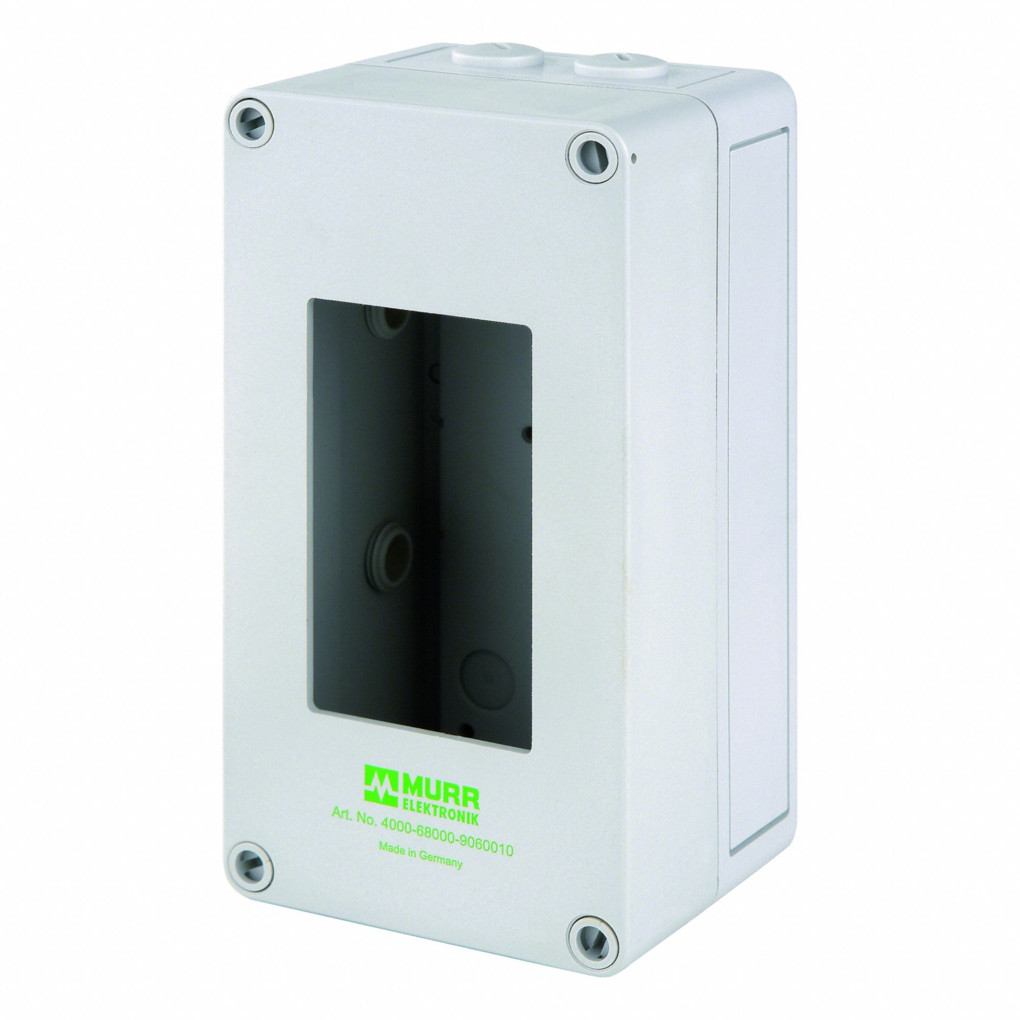 MURRELEKTRONIK, 1-Way Housing with 4 Blind Plugs, Light Gray ...