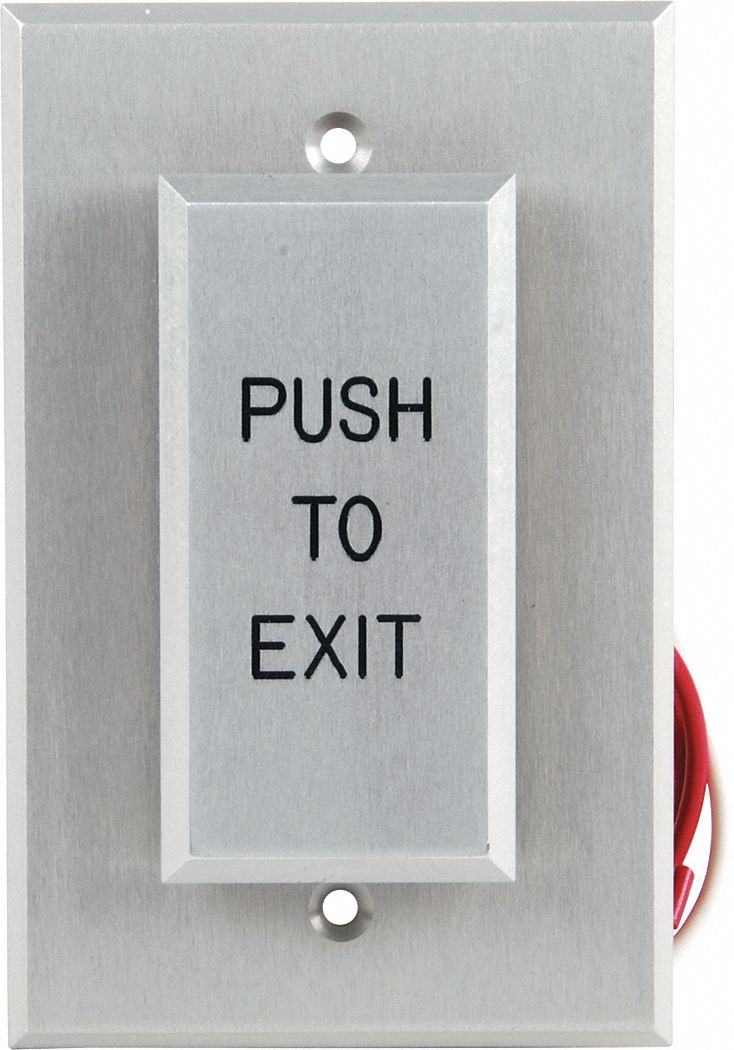 DORTRONICS, Single Gang, Pneumatic, Push to Exit Button - 400A90|W5286 ... DORTRONICS, Single Gang, Pneumatic, Push to Exit Button - 400A90|W5286 ...