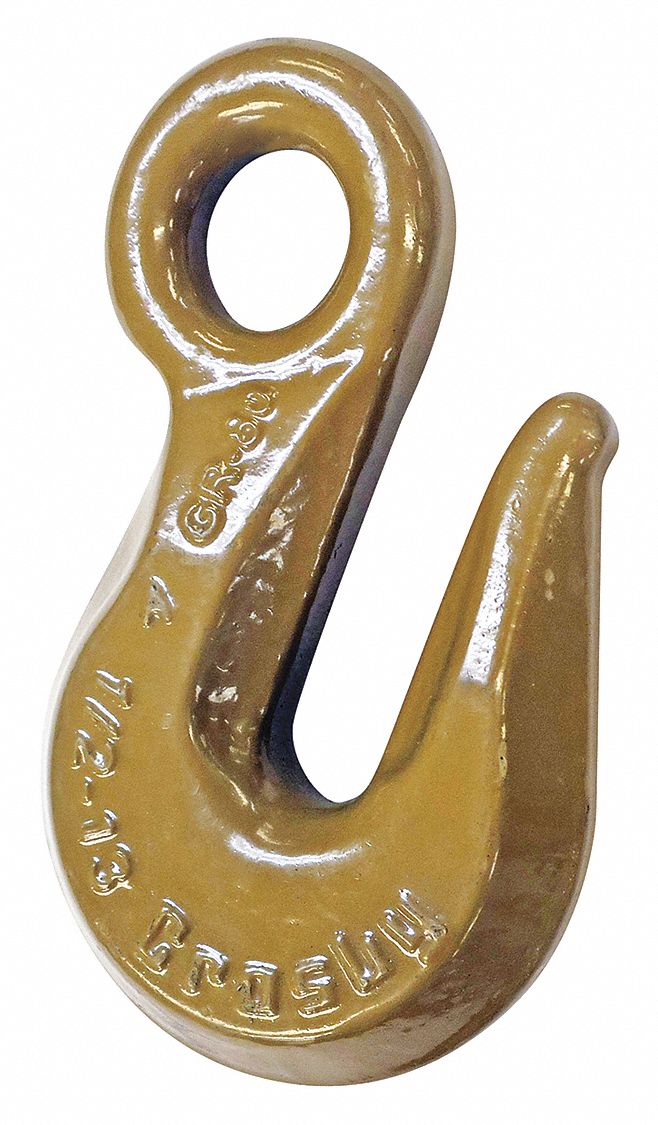 CROSBY, 10,880 lb Working Load Limit, 80 Hook Grade, Grab Hook - 400D78 ...