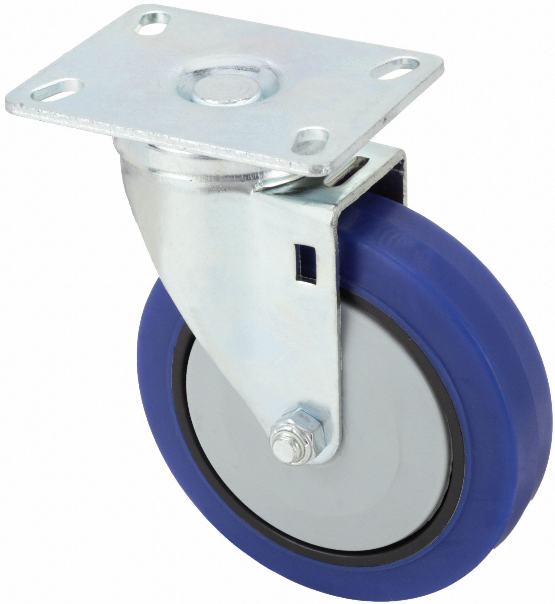 Swivel, Rubber, Plate Caster - 437V21|437V21 - Grainger